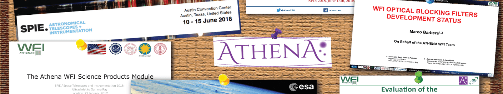 Several sessions on Athena at the 2018 SPIE Astronomical Telescopes and ...